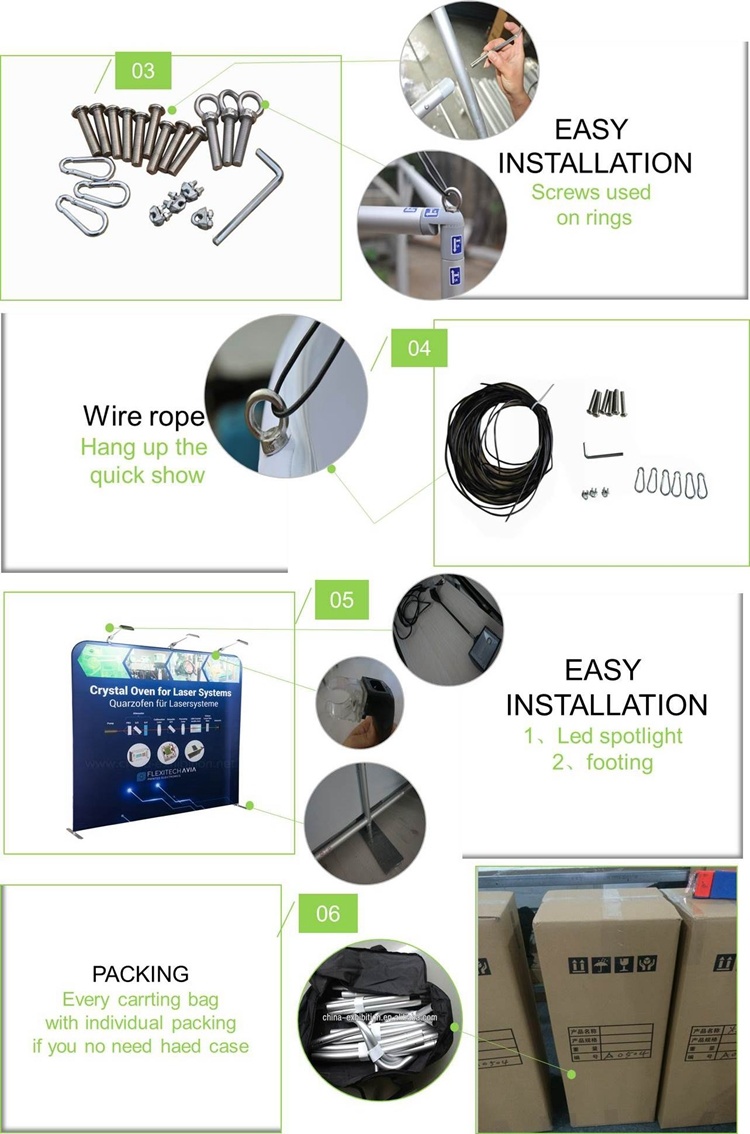 Custom Size C Tension Fabric Display Wall System from China ...