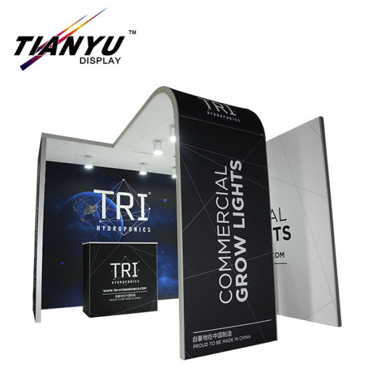 Quick Setup Standard Wall Print Partition Exhibition Booth tradeshow ...