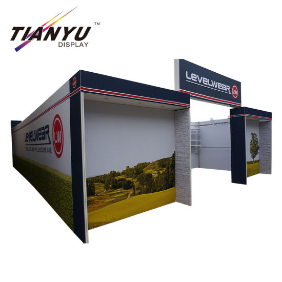 Custom Printing Tradeshow Display Stall 3X3 Standard Size Exhibition ...
