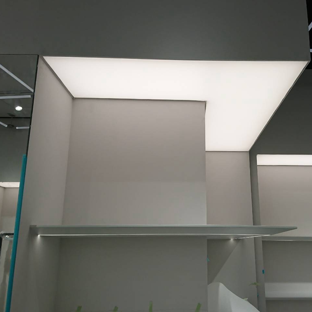 Silicone edge graphic LED frameless ceiling light box from China ...