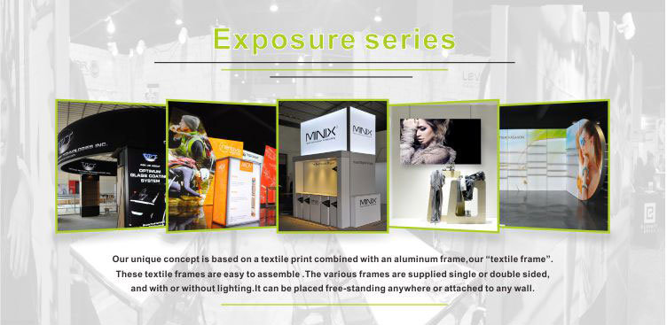 Aluminum Profile Exhibition Booth Designs / Trade Show Exhibits ...