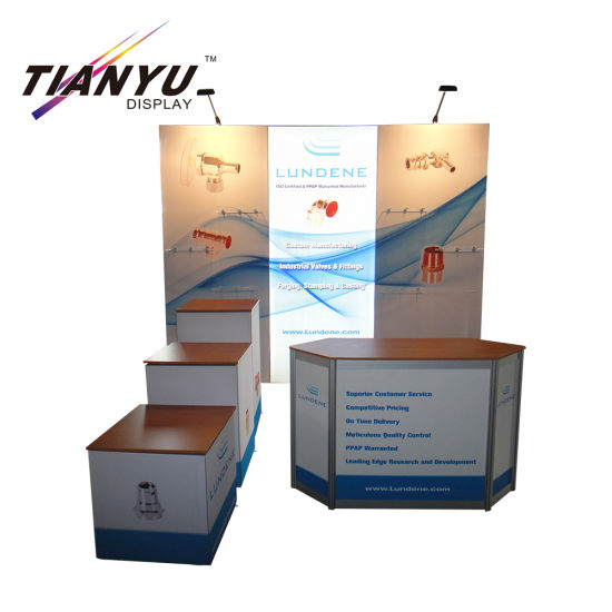 10FT Portable Exhibition Booth 3X3 Booth Display for Trade Show from ...