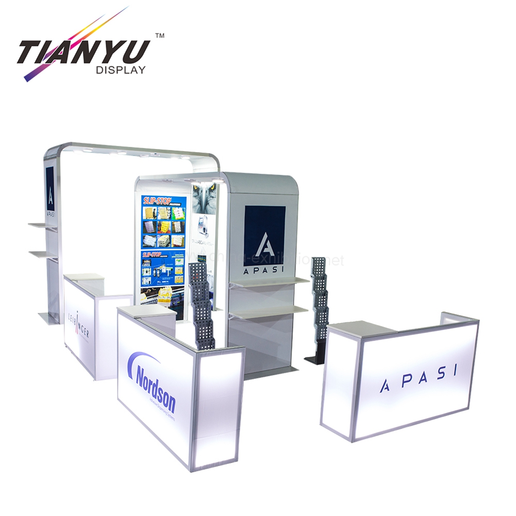 Advertising Customized Reusable 3x6 aluminum display trade show ...