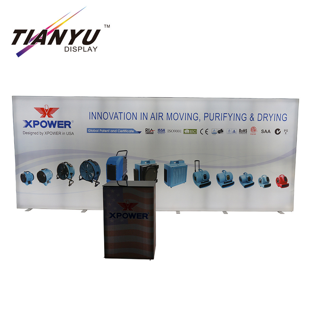 Trade Show Booth 10X10 Aluminum Exhibition Back Wall Panel from China ...