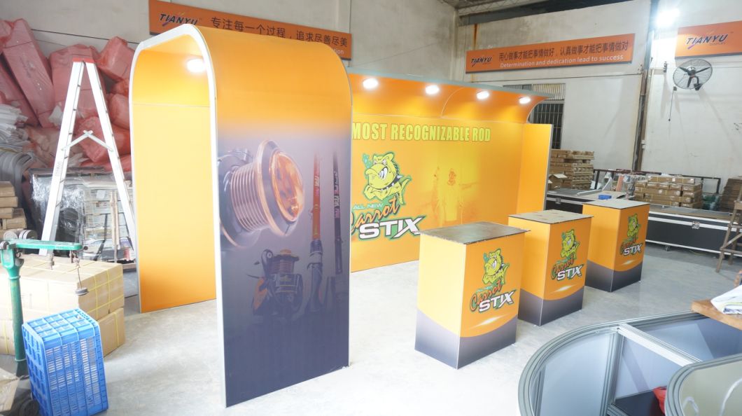 10ftx20ft textile Fabric Display Trade Show Exhibition removable booth ...