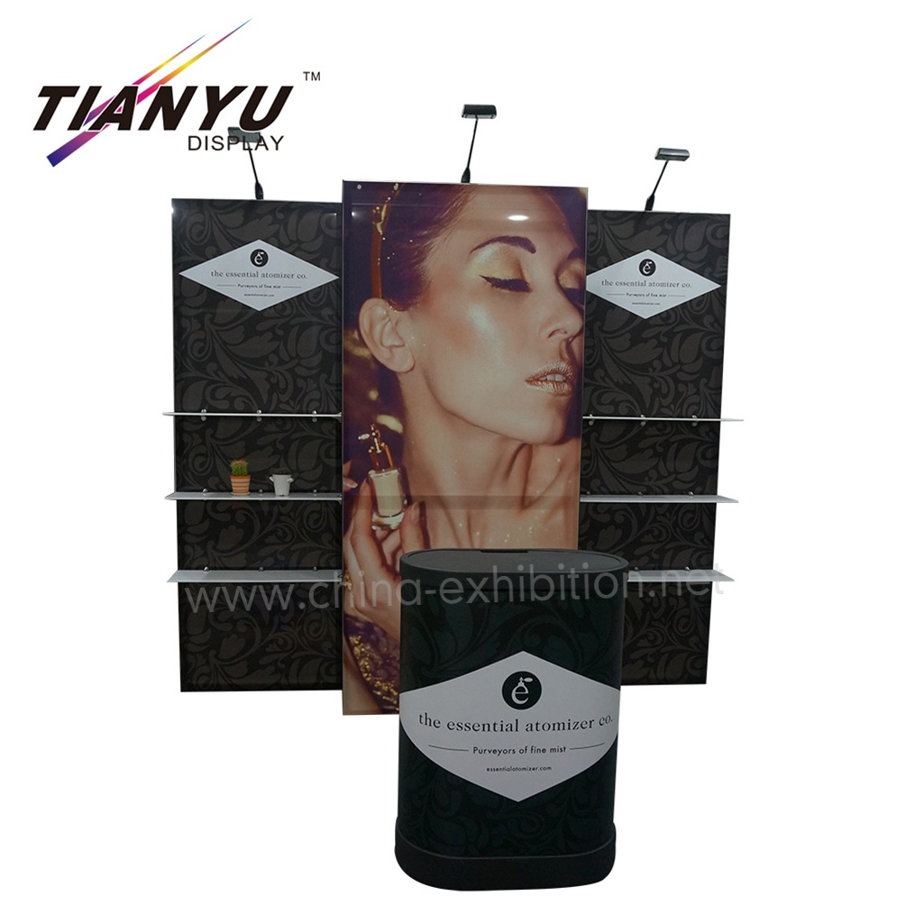 Customized Shape Eyes Catching Exhibition Booth Design for Trade Show ...