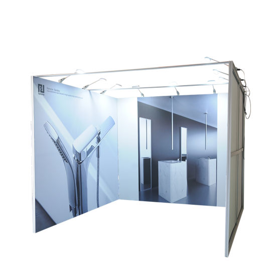 Wholesale Custom Printing Curved Trade Show Portable Booth from China ...