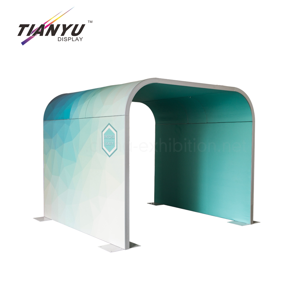 One side open M series exhibition booth with customized design from ...