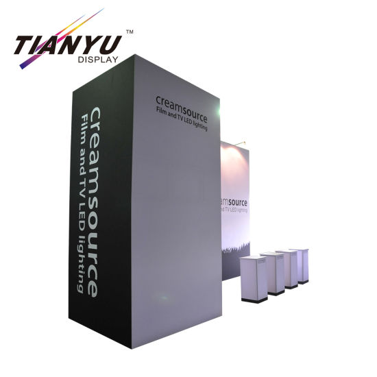 3x3 Modern Easy Setup Aluminum Standard Trade Show Exhibition Booth ...