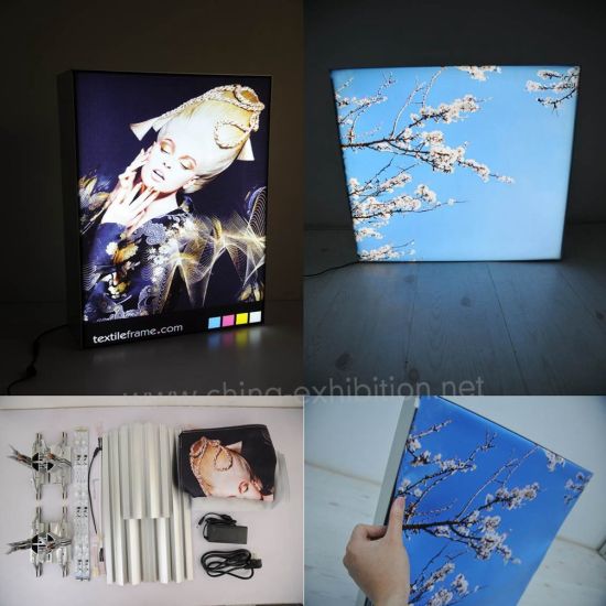 Textile Printing Fabric Lightbox Extrusion Aluminum Profile LED Display ...