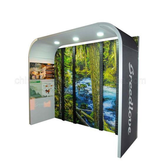 Advertising Guitar 3d wall design types of modular Exhibition Booth ...