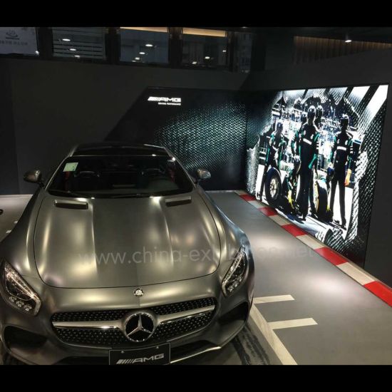 Custom Free Standing LED Light Box Car Display Backlit Trade Show ...