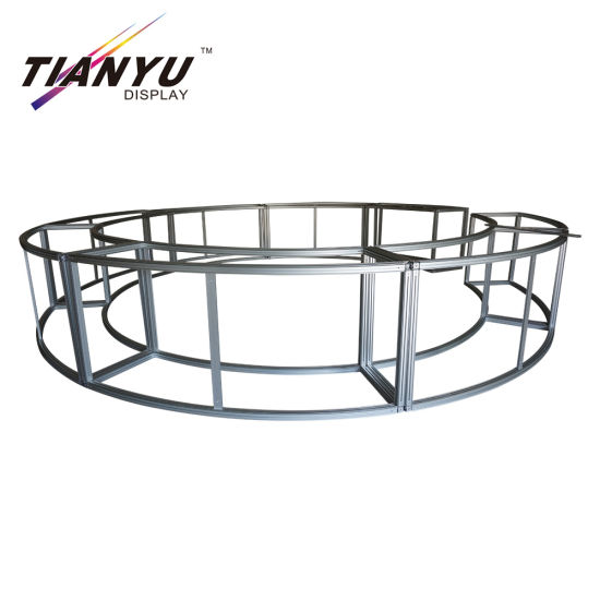 Modern Exhibition Promotion Shop Round Counter Design from China ...