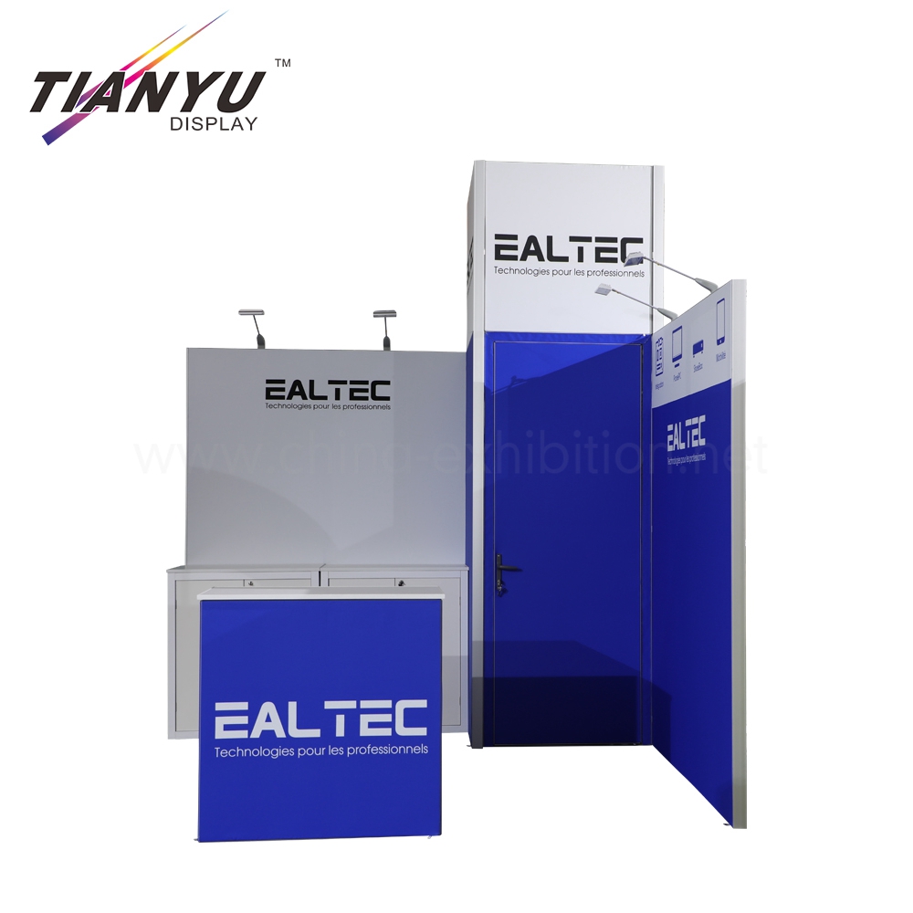 portable expo island exhibition booths stand design system and ...