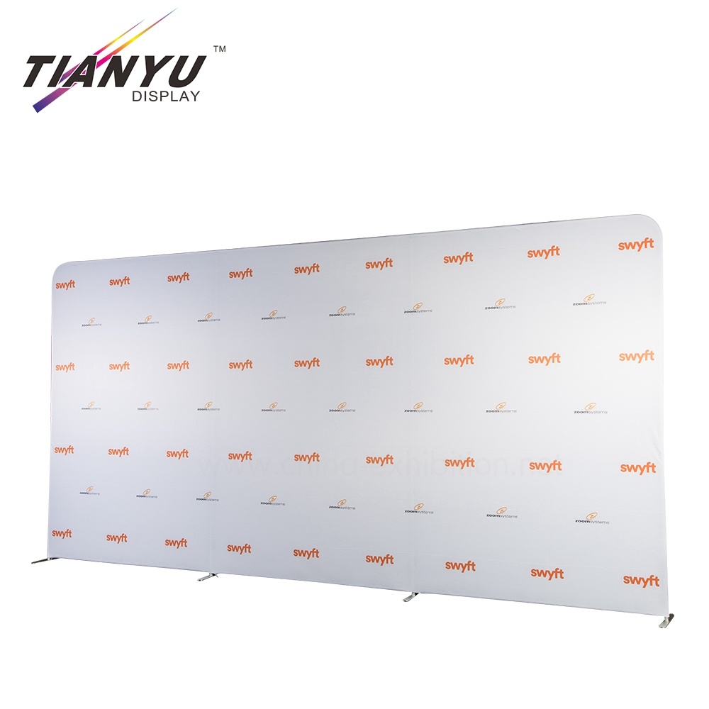 Aluminum Stretch Trade Show Exhibit Fabric Tension Backdrop Display ...