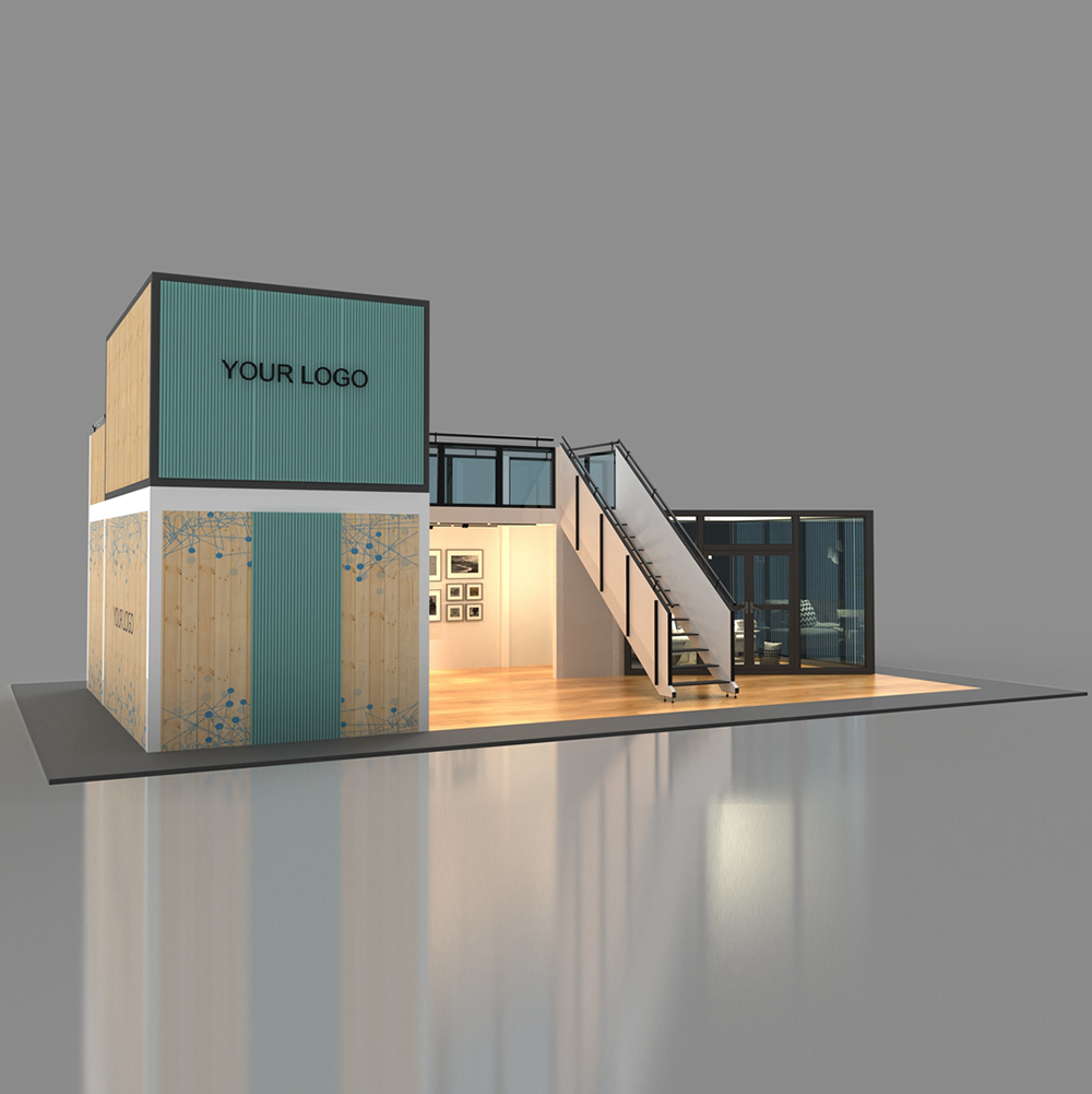 Exhibition Trade Show Aluminum Expo Building Two Story Custom Modular ...