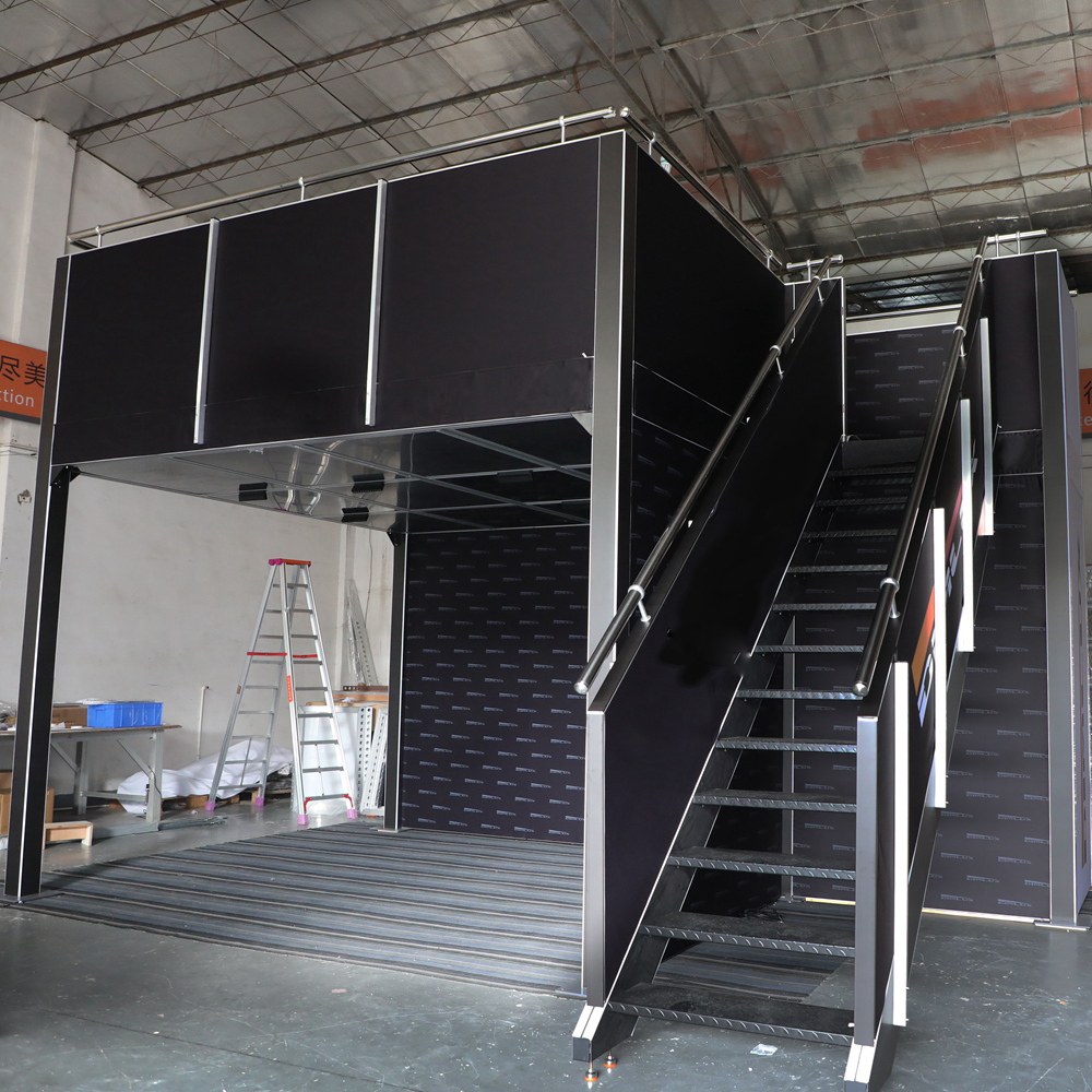 Customized 20ft Exhibition Stand Aluminum Extrusion And Manufacturing ...
