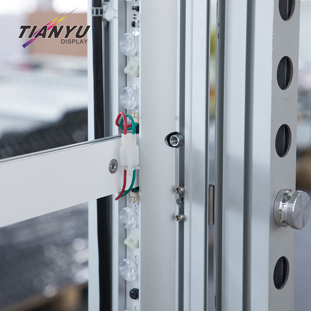 Tianyu Custom 3d Exhibition Design Aluminum Light Box Advertising L ...