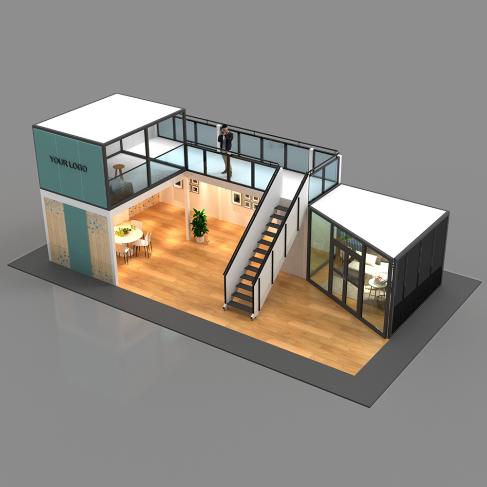 Exhibition Trade Show Aluminum Expo Building Two Story Custom Modular ...