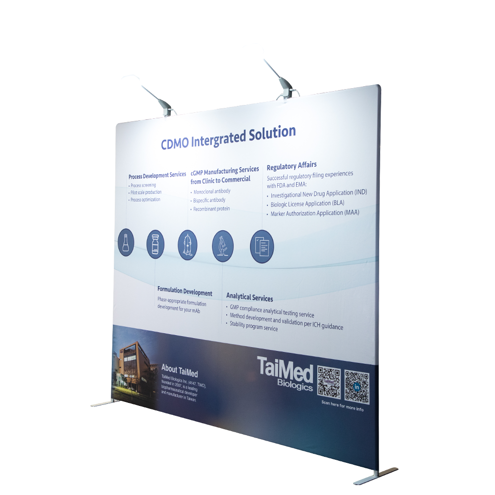 Tianyu Portable Free Standing Quick Setup Aluminium Tension Fabric ...