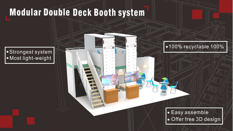 Booth Two Exhibition Stand Trade Show Floor Storey Fashion Storeys 2 ...