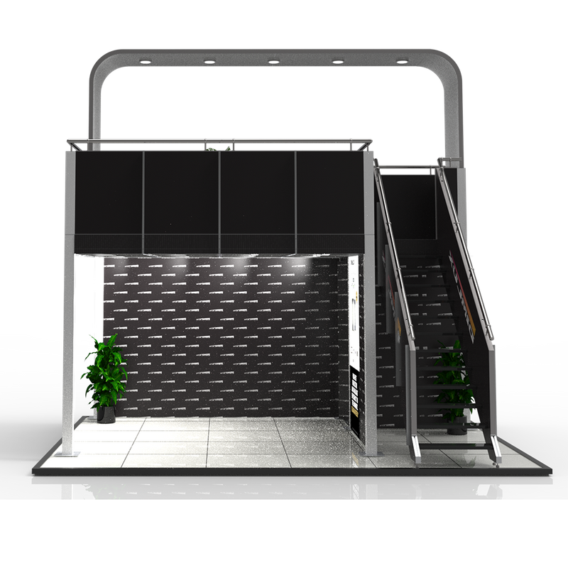 Exhibition Trade Show Stand Storey Cusomtize Foldable Safety Heavy Duty ...