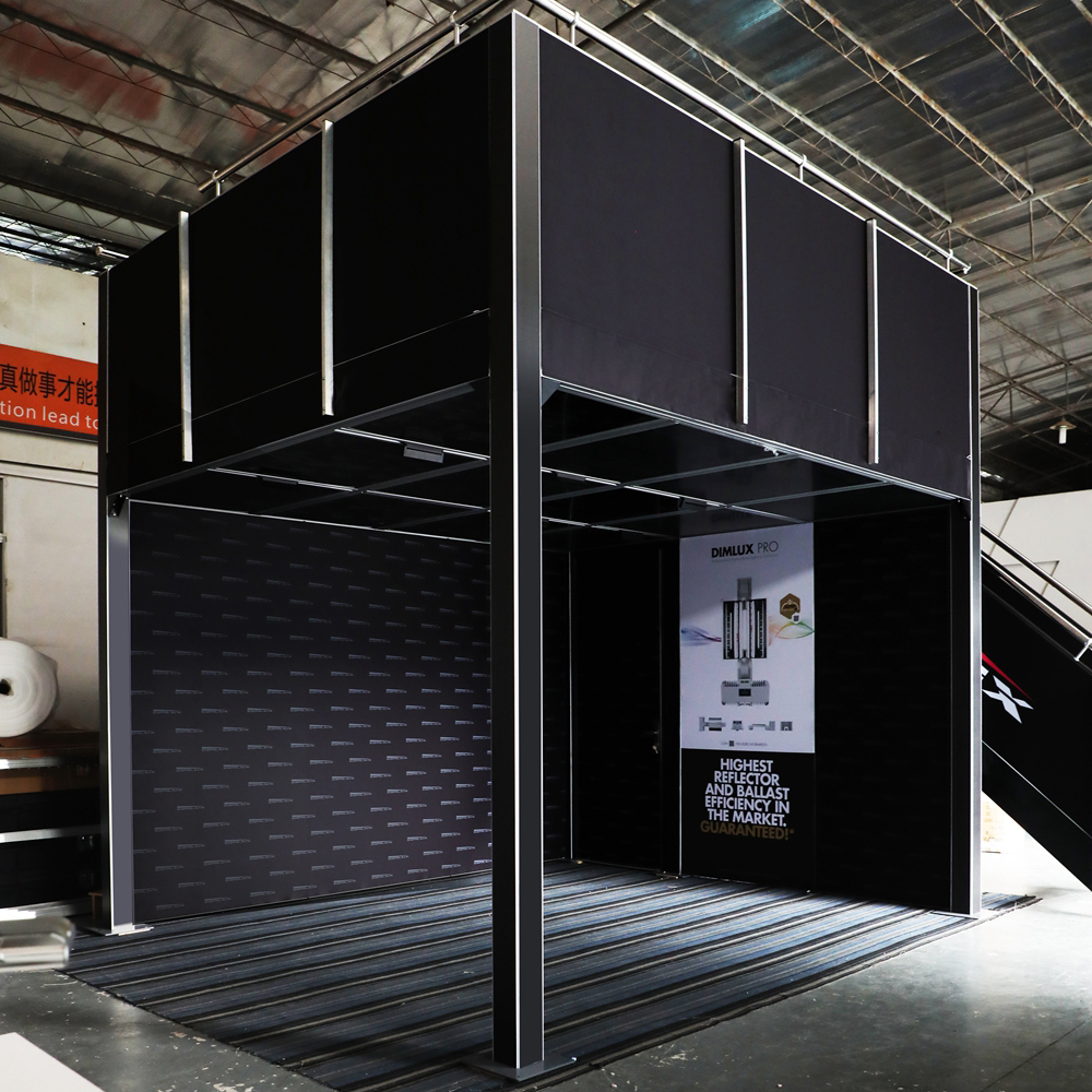 Customized 20ft Exhibition Stand Aluminum Extrusion And Manufacturing ...