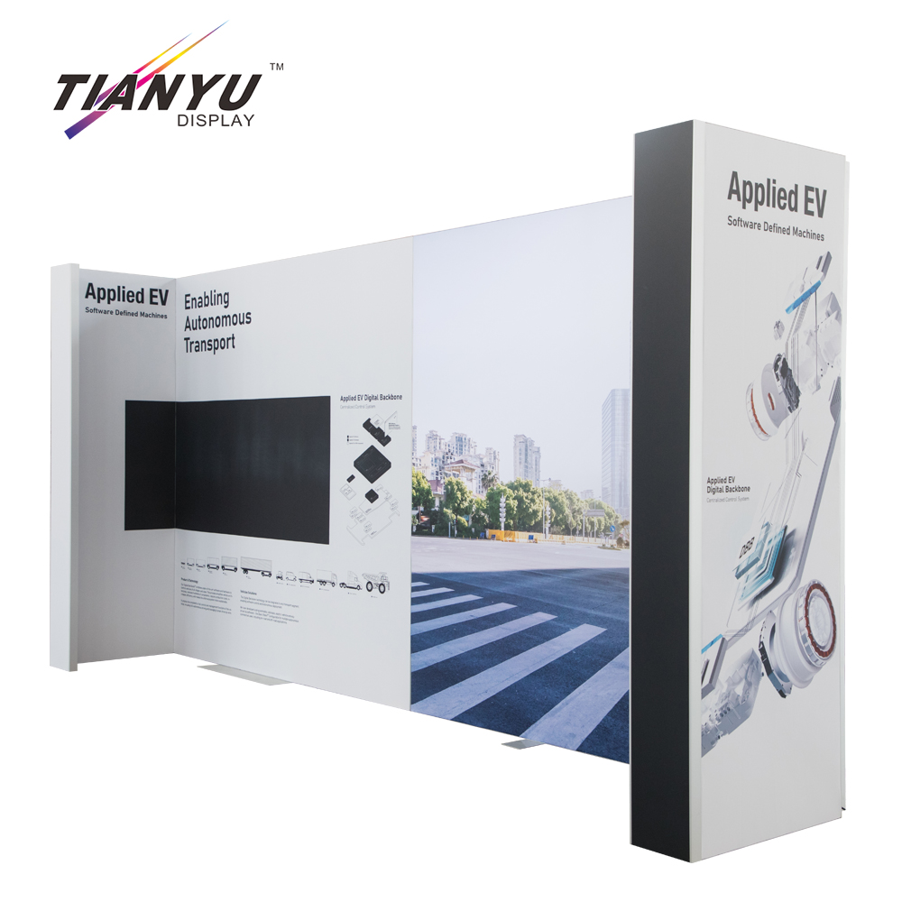 Tianyu Custom 3d Exhibition Design Aluminum Light Box Advertising L ...